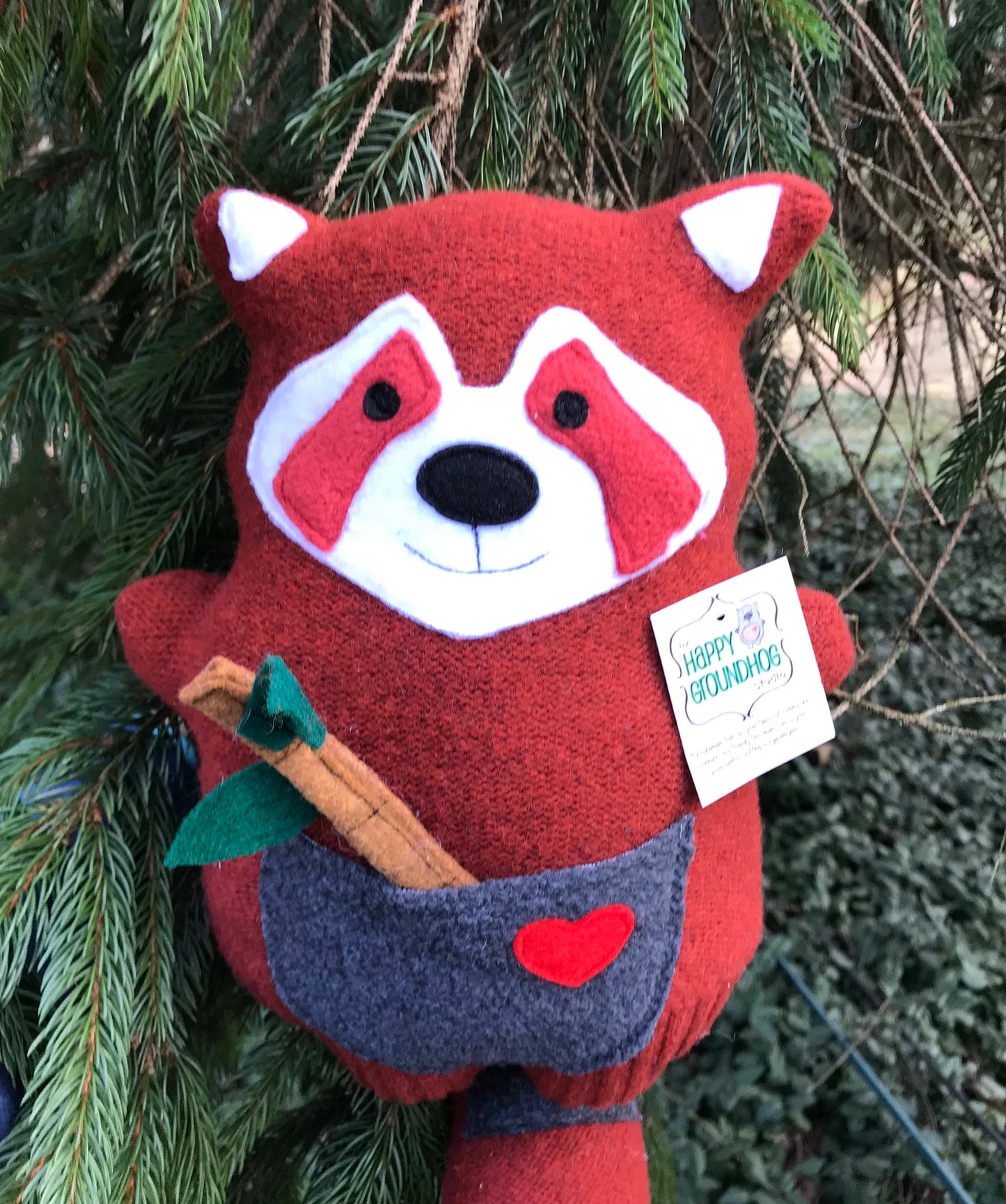 Red Panda Plush – The Happy Groundhog Studio